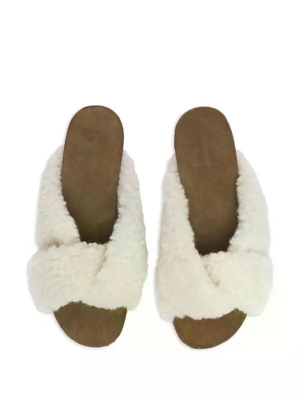 FLATTERED Lou Teddy Flat Sandals