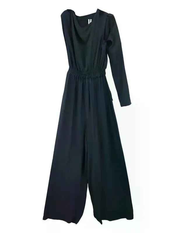 Rick Owens One-shoulder Jumpsuit - Black