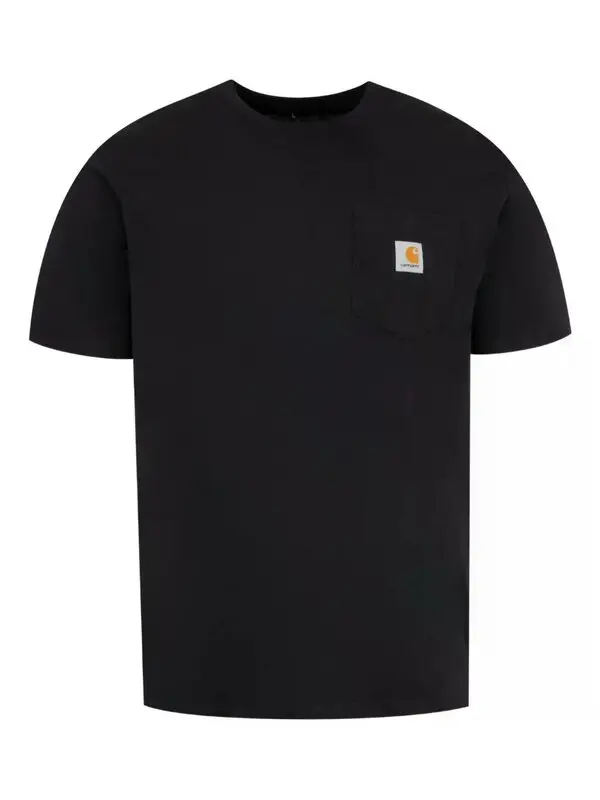 Carhartt Work In Progress Logo T-shirt - Black
