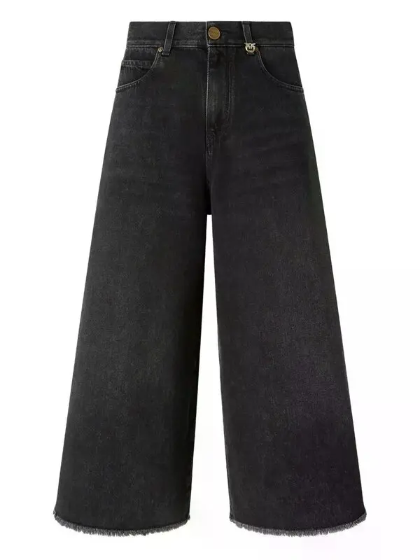 Pinko Frayed-hem Jeans