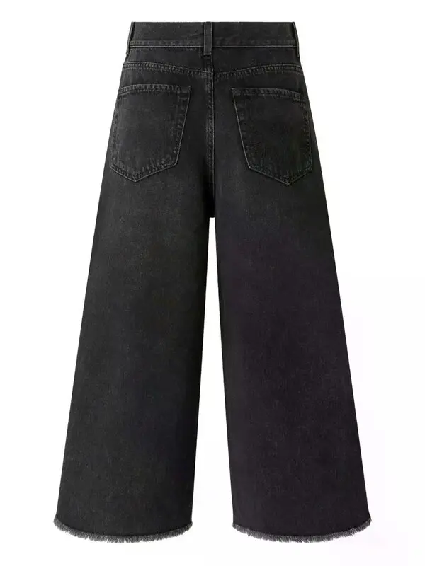 Pinko Frayed-hem Jeans