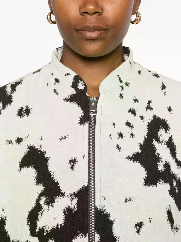 Imperial Graphic-print Zip-up Jacket