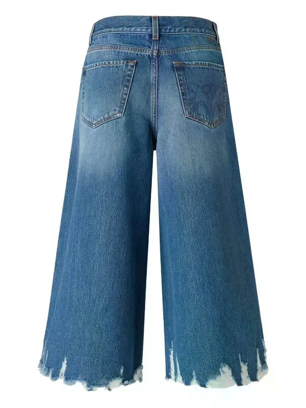 Pinko Frayed Hem Jeans