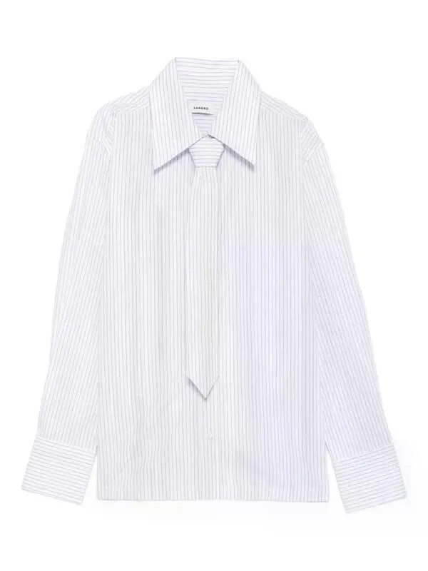 Sandro Striped Button-down Shirt