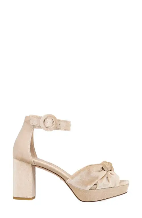 Pelle Moda Anesa Ankle Strap Platform Sandal
