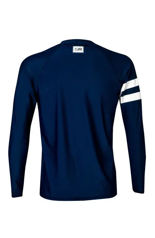 SNAPPER ROCK Long Sleeve Rash Top - Navy