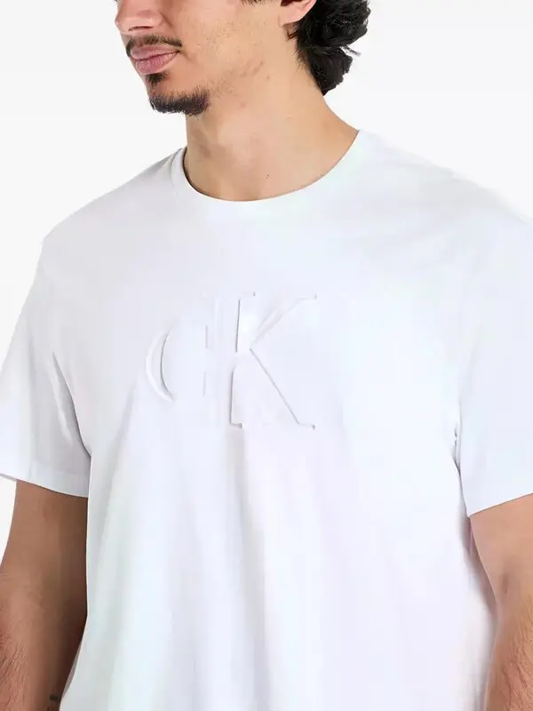 Calvin Klein Logo-embossed T-shirt