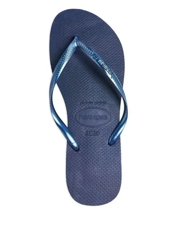 Havaianas Slim Metallic-strap Flip-flops