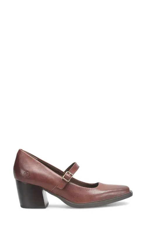 BØRN Adelphi Mary Jane Pump - Tan Leather