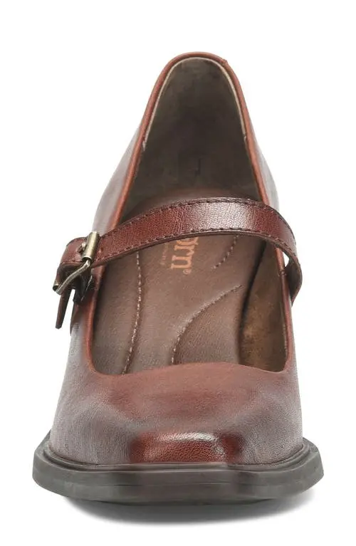 BØRN Adelphi Mary Jane Pump - Tan Leather
