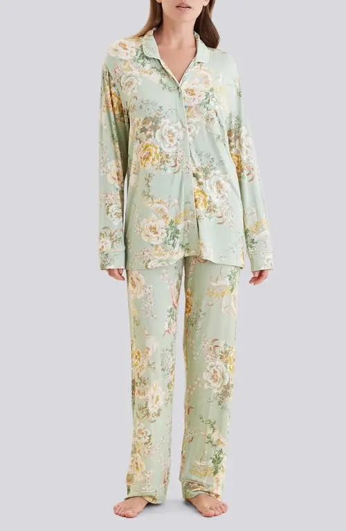 PAPINELLE Kate Pajamas - Betsy Tea Green