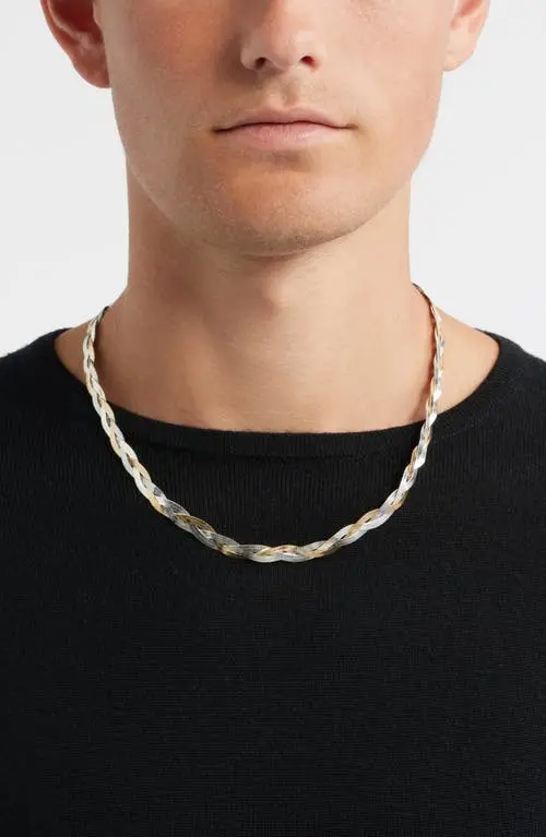 Nordstrom Braided Snake Chain Necklace