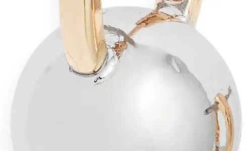 Nordstrom Orb Drop Huggie Hoop Earrings - Goldilver