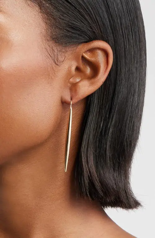 Nordstrom Pointed Bar Threader Drop Earrings