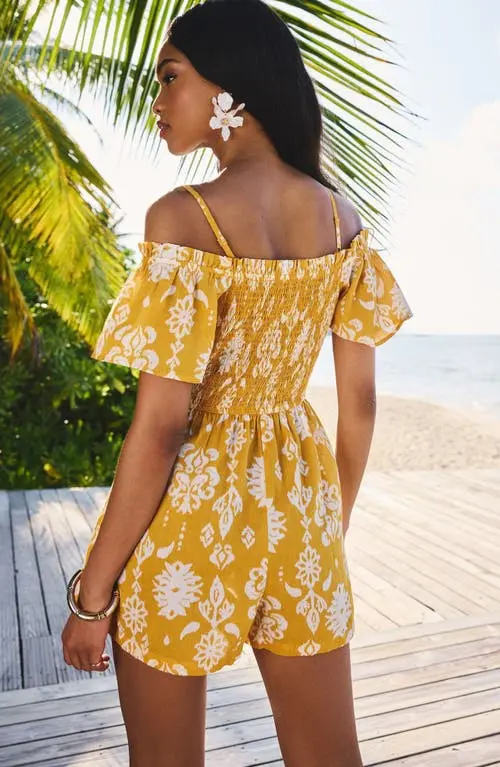 LIPSY Cold Shoulder Romper