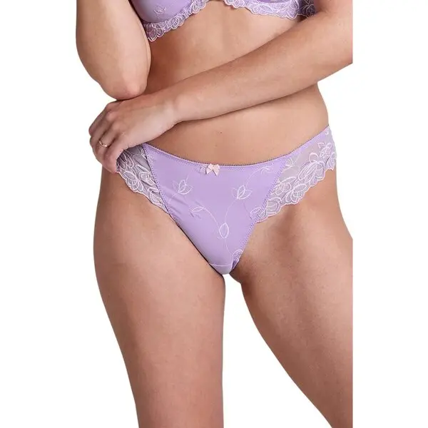 Hunkemoller Diva Thong - Crocus Petal