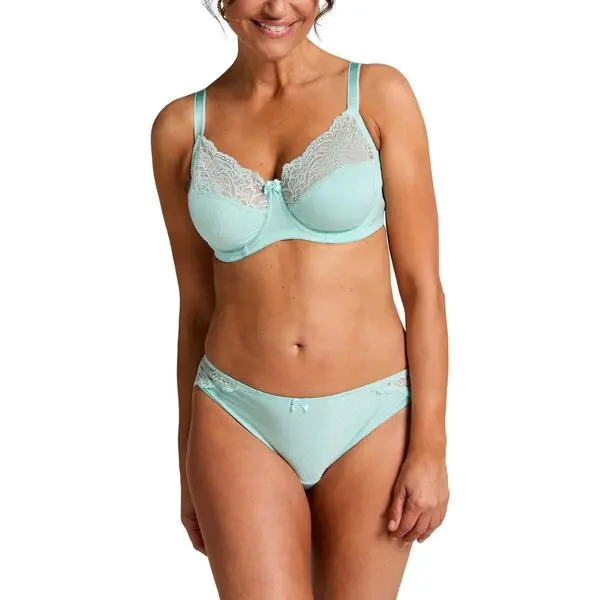 Hunkemoller Sophie Knickers - Eggshell Blue