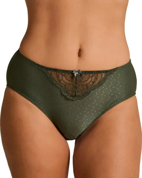 Hunkemoller Sophie High Knickers - Deep Depths