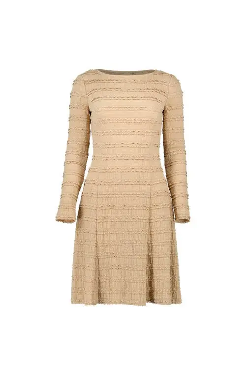 IVONNE Knee Length Knitted Dress