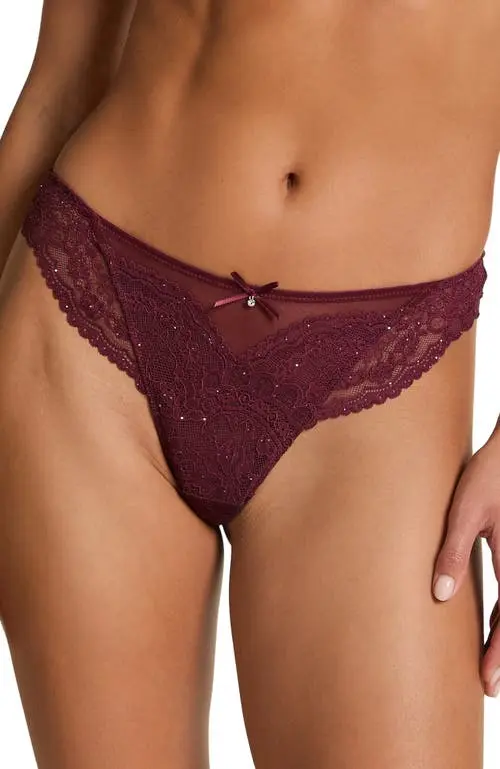Hunkemoller Isadora Thong - Red
