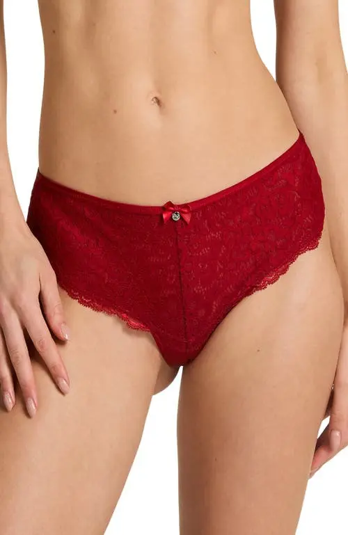 Hunkemoller Marine Brazilian - Red