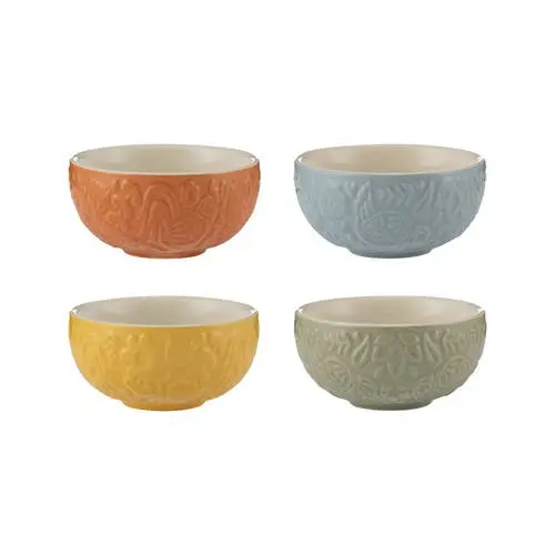 MASON CASH Home To Roost Mini Bowl Set - Multicolored
