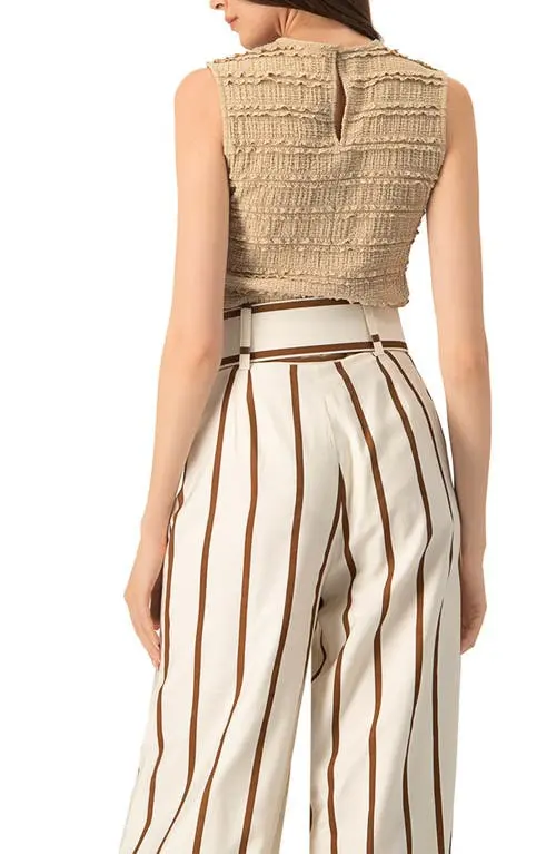IVONNE Sleeveless Knitted Top