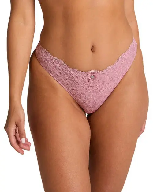 Hunkemoller Marine Thong - Pink