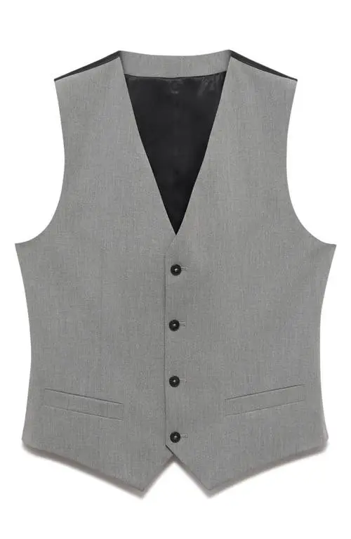 Mango Paris Super Slim Fit Suit Vest