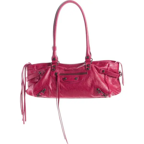 Balenciaga Le City East/west Shoulder Bag - 5729 Framboise