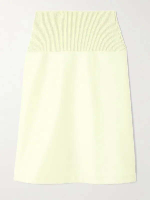 JIL SANDER Wool Midi Skirt