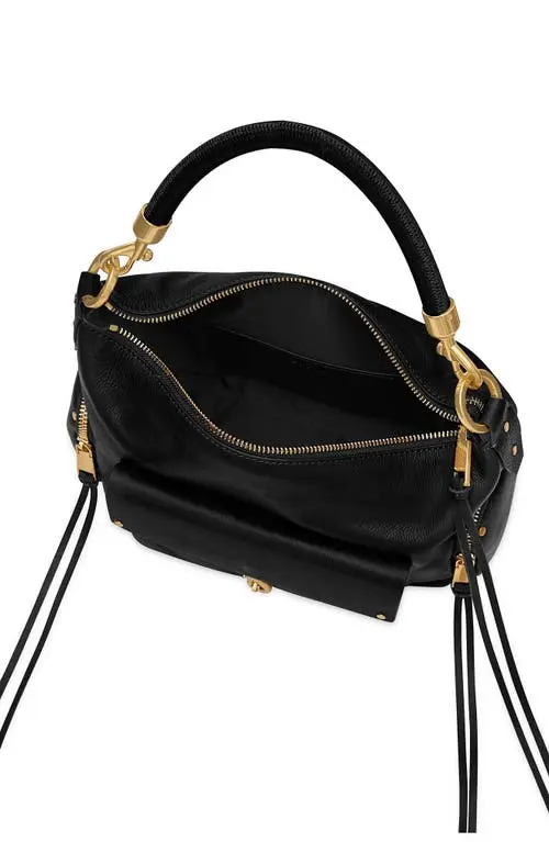 Rebecca Minkoff Mab Leather Shoulder Bag - Black