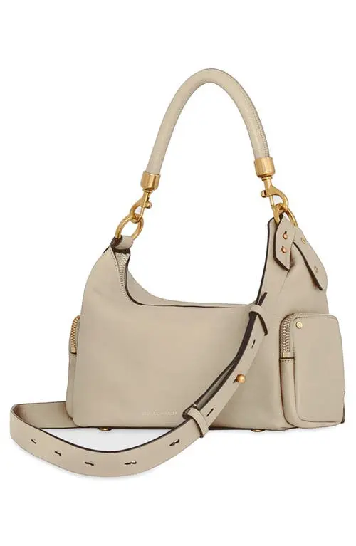 Rebecca Minkoff Mab Leather Shoulder Bag - Stone