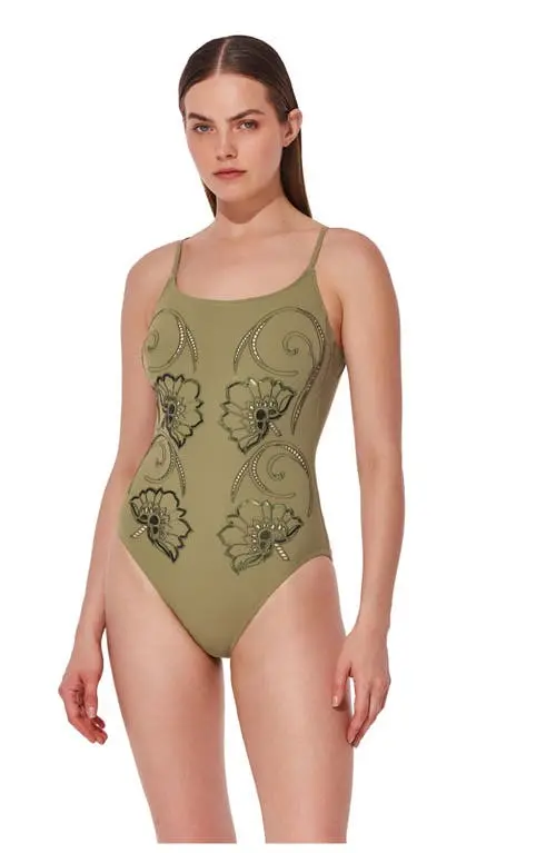 GOTTEX Hokkaido Underwire One Piece - Light-olive