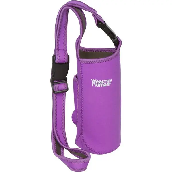 HEALTHY HUMAN Water Bottle Take Me With U Sling Small - Purple