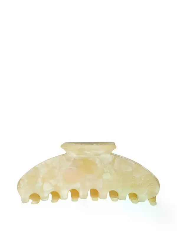 SALT & WAVE Lemon Quartz Hair Clip - Yellow