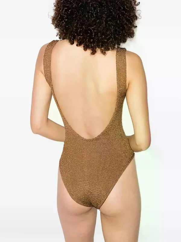 Hunza G Square-neck One-piece Swimsuit