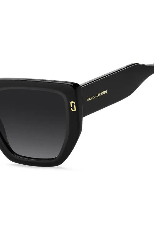 Marc Jacobs 52mm Gradient Square Sunglasses