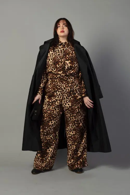 Baacal Riley Wide Leg Pant - Leopard