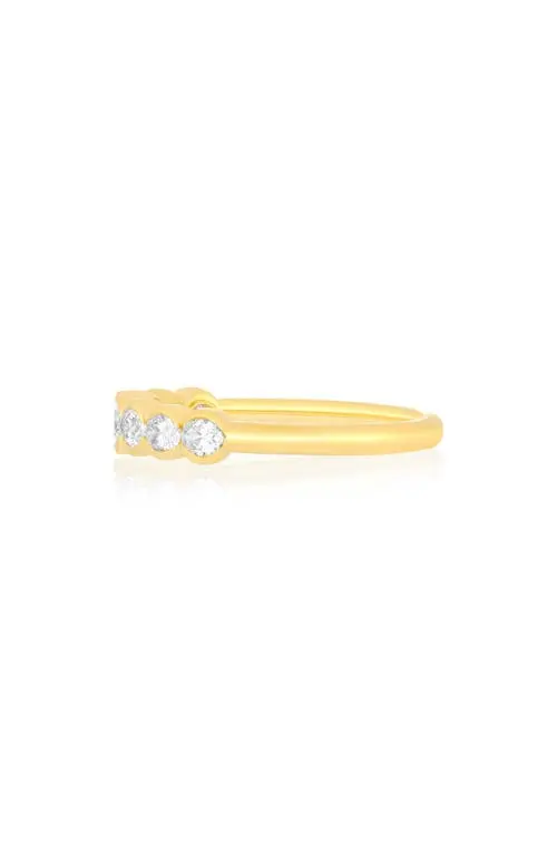 Ef Collection Half Bezel Diamond Ring