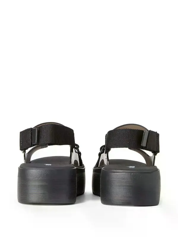 Melissa Open-toe Platform Flat Sandals