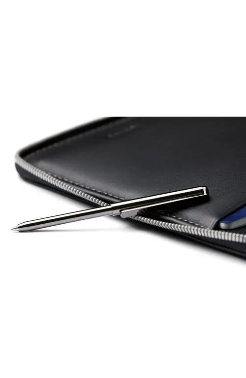Bellroy Leather Rfid Travel Folio - Black