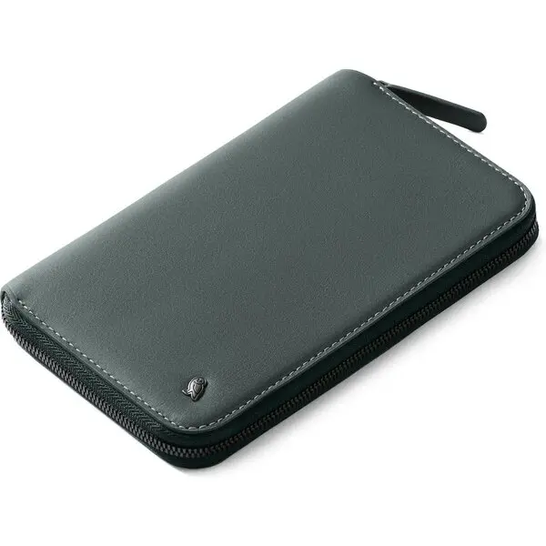 Bellroy Leather Rfid Travel Folio - Everglade