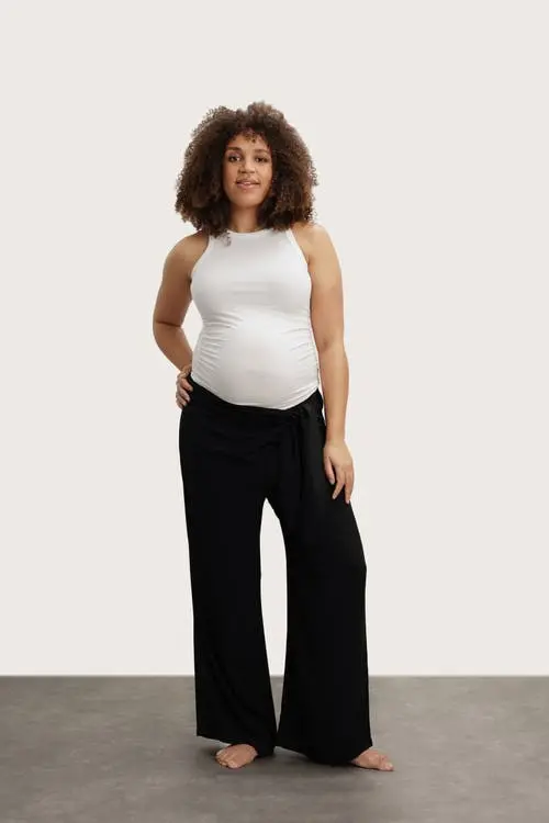 NOM MATERNITY The Easy Wrap Maternity Pants