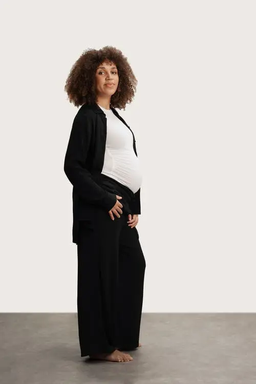 NOM MATERNITY The Easy Wrap Maternity Pants