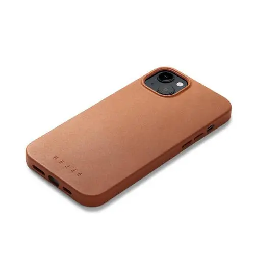 MUJJO Full Leather Case For And 14 Plus - Light Tan