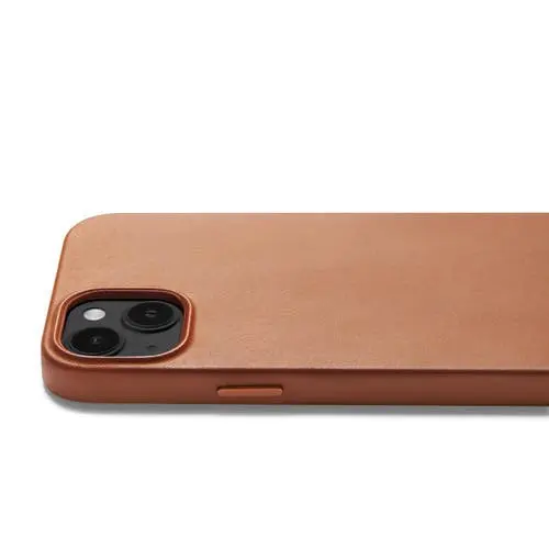 MUJJO Full Leather Case For And 14 Plus - Light Tan