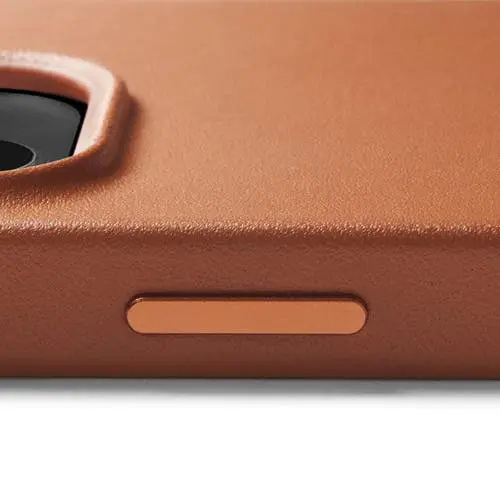 MUJJO Full Leather Case For And 14 Plus - Light Tan