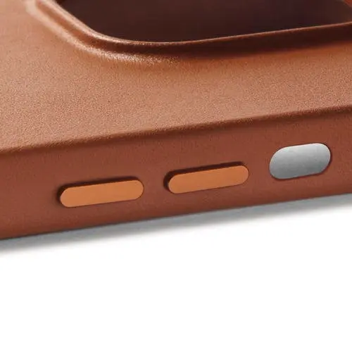 MUJJO Full Leather Case For And 14 Plus - Light Tan