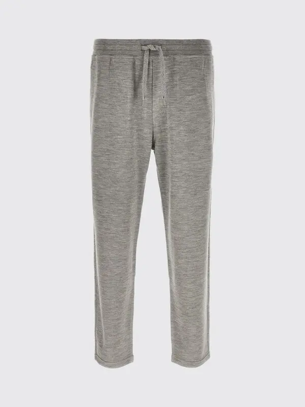 Brunello Cucinelli Slim Fit Cashmere And Silk Knit Jogger Trousers
